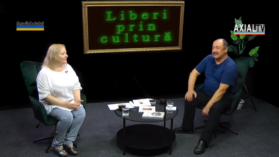 „Liberi prin cultură” cu Silvia Caloianu (Invitat – Mircea V. Ciobanu ...